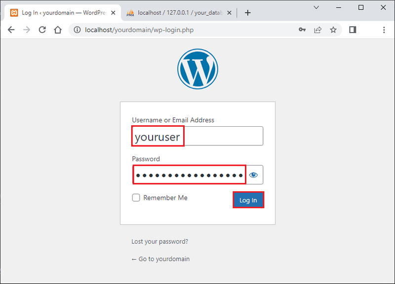Install WordPress Site Locally With XAMPP for Windows