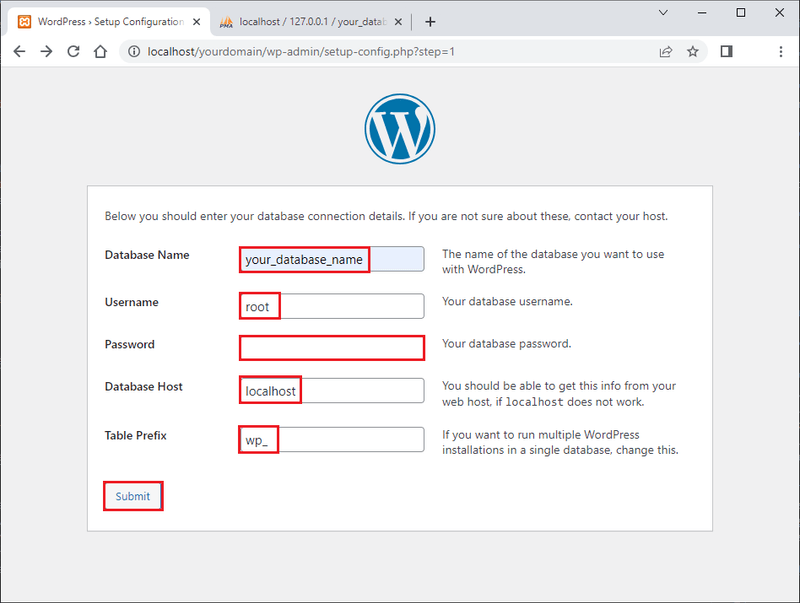 Install WordPress Site Locally With XAMPP for Windows