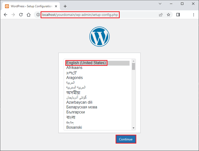 Install WordPress Site Locally With XAMPP for Windows