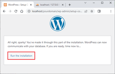 Install WordPress Site Locally With XAMPP for Windows